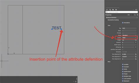 solved attributes text going out of the block box autodesk community