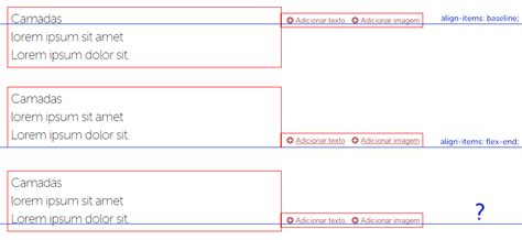 css align flex box items to baseline of last text line in a block