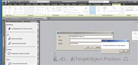 solved tag cannot be null or contain spaces autodesk community