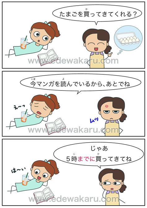 〜までに｜日本語能力試験 Jlpt N4 絵でわかる日本語