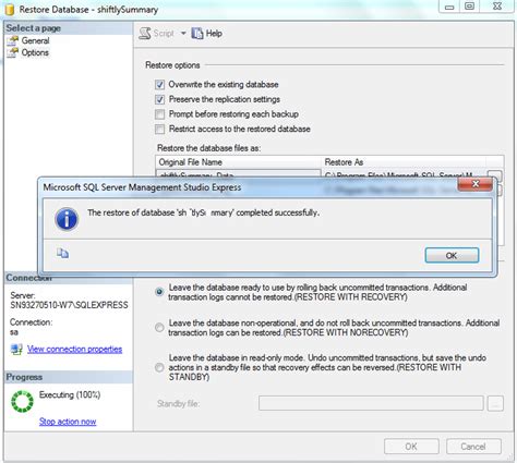 devtip sql server the backup set holds a backup of a database other