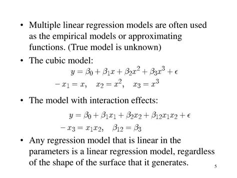 Ppt Chapter 3 Multiple Linear Regression Powerpoint Presentation