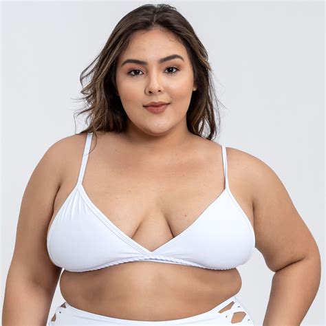 Top De BiquÍni Renata Preto Plus Size