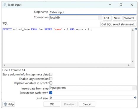 Pentaho Etl 實作技巧：sql 動態內容引用 Table Input And Execute Sql Scripts 歐立威科技