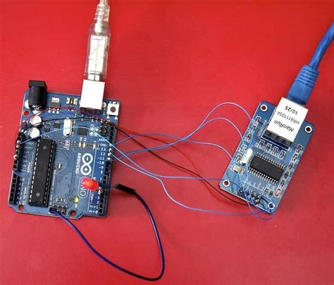 ethernet module enc28j60 for arduino microcontroller arduino