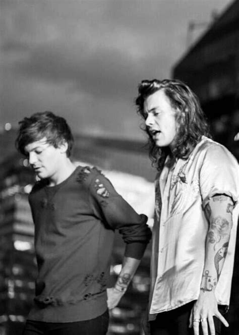 Larry Stylinson Louis Tomlinson One Direction Harry Styles Image