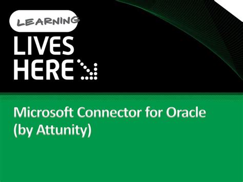 ppt connectivity options for data integration with