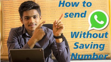 How To Send Whatsapp Message Without Saving Number Youtube