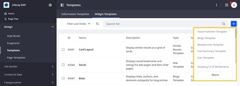 Creating A Widget Template Liferay Learn