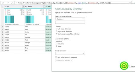 why you should know power query part 2 split excel unpluggedexcel