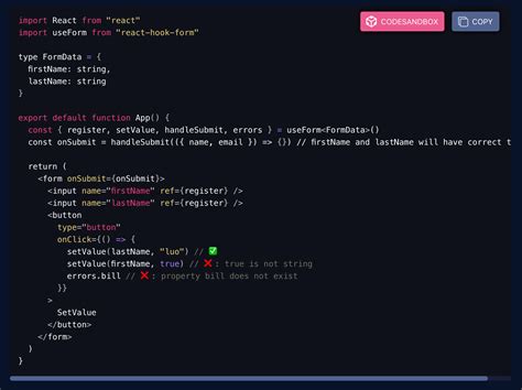 documentation typescript code example seems incorrect · issue 59