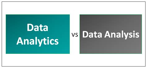 data analytics vs data analysis top 6 amazing differences to learn