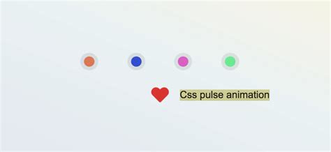 how to create a pulse animation in css reactgo