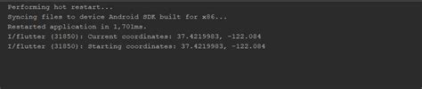 dart flutter location package not working on first time app install