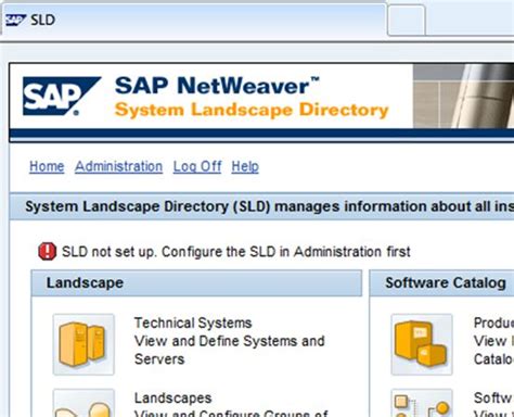 how to create and configure local sld on sap netweaver 7 3 as java after