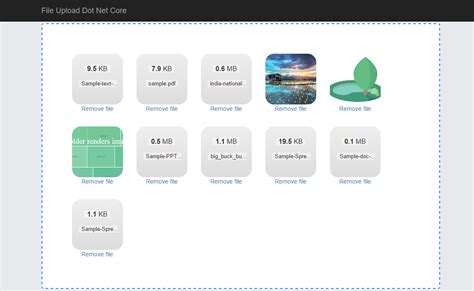 dotnet core file upload by dynomix codecanyon