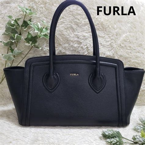 美品 Furla フルラ ハンドバッグ トートバッグ カレッジ レザー 魅力の 49 0 割引