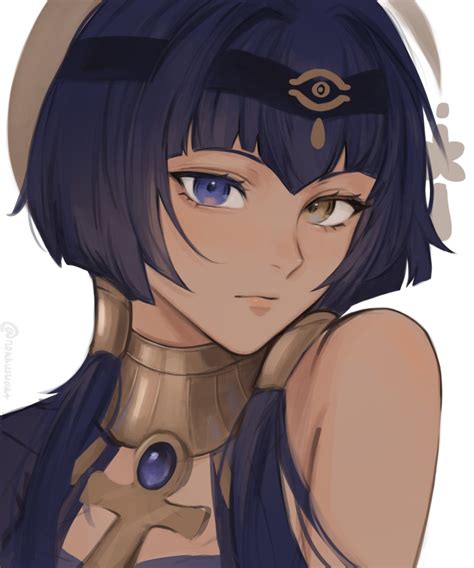 Safebooru 1girl Bangs Bare Shoulders Blue Eyes Blue Hair Blush