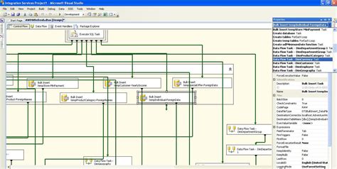 trick to search a sql server ssis package for tasks and transforms
