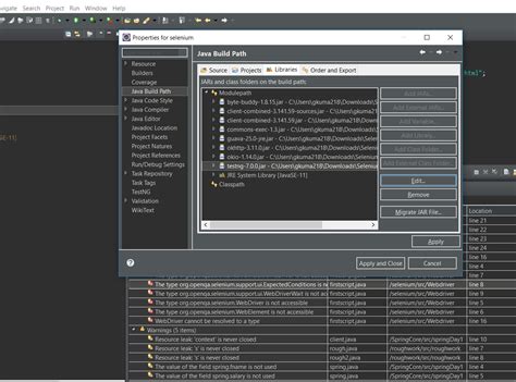 [code example] unable to run selenium webdriver scripts even after all
