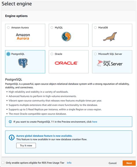 aws rds postgres icon
