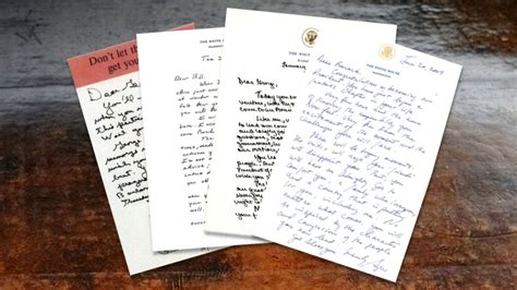 Read The Letters Outgoing Presidents Left For Their Successors In The