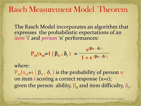 Measurement A Rasch Analysis Of Malaysian Automotive Quality