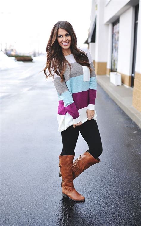 Striped Sweater Dottie Couture Boutique Dottie Couture Fall Outfits