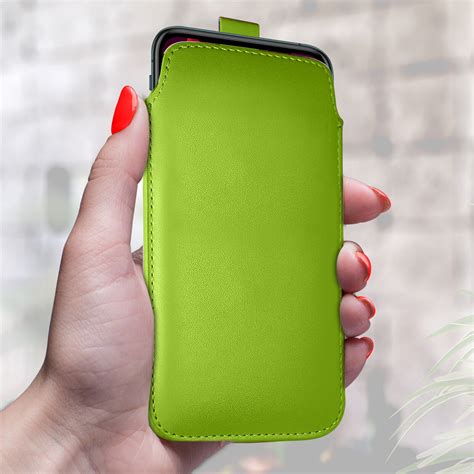 Pu Leather Pull Tab Flip Case Cover Pouch For Various Nokia Small