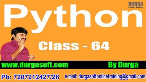 learn python online programing python oops part 1 by durga