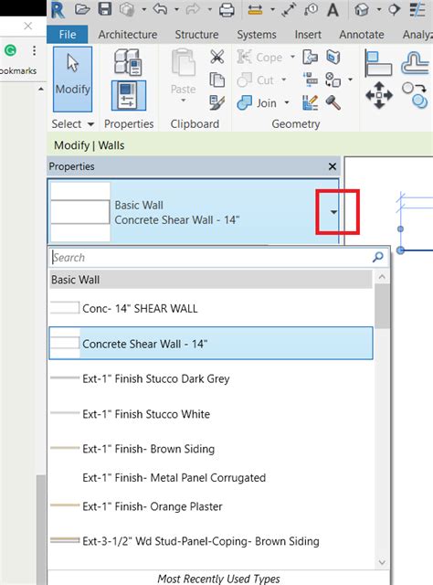 solved cannot find wall types mentioned in tutorials autodesk community