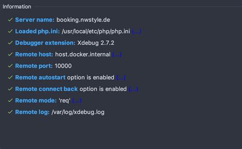 php xdebug running on remote host cannot connect back to client