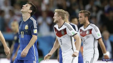 Mundial De Brasil 2014 La Copa Se Le Escapó A La Argentina De Messi En