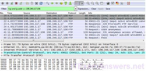 4 6 4 3 Lab Using Wireshark To Examine Tcp And Udp Captures