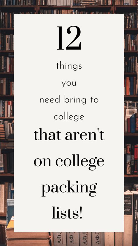 12 Unusual Items You Should Bring To College Findinista