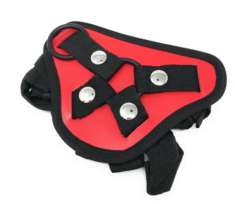 Strap On G Spot Suction Cup Harness Dildo Clitoral Anal Lesbian Sex Toy