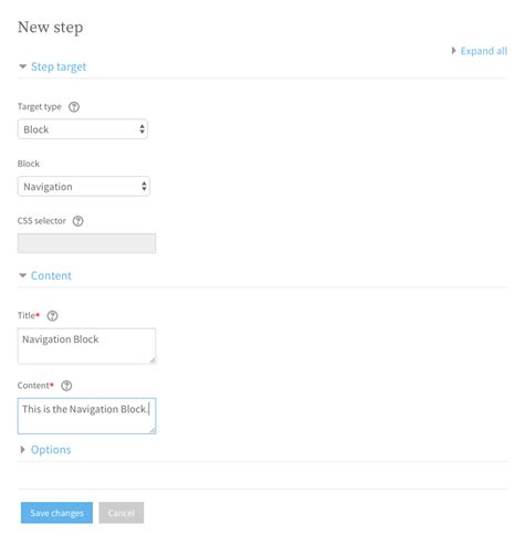 how to setup a user tour in moodle elearning themes