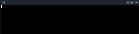 python blank terminal screen unable to type anything in platformio