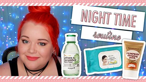 My Night Time Routine And Skincare Products Get Unready With Me Youtube
