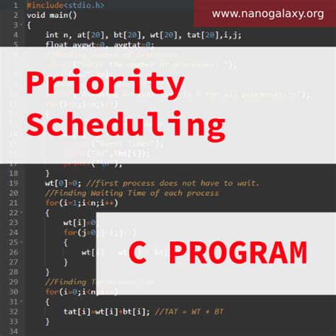 c program to simulate priority scheduling algorithm with proper