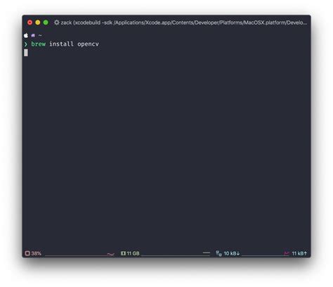 setting up opencv development environment in xcode for your macos by