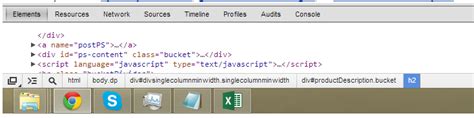 html is there a way to copy the path that appears in chrome s dev