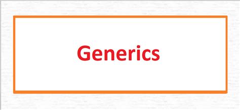 c generics