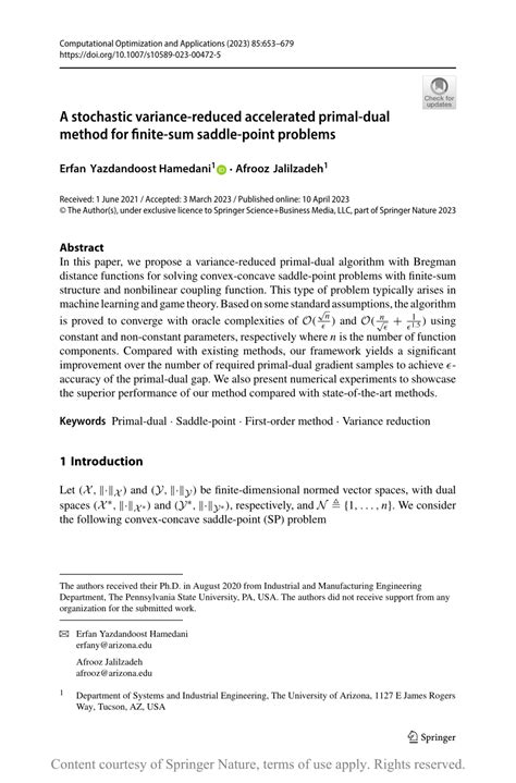 A Stochastic Variance Reduced Accelerated Primal Dual Method For Finite