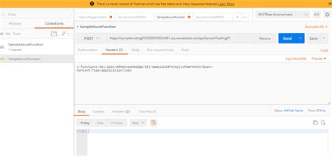azure function not visible in function list after the function is