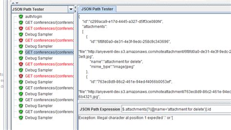 jmeter json path regex issue stack overflow