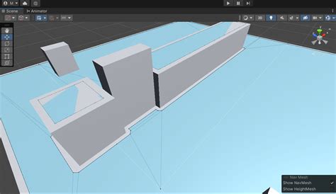how can i add navmesh path to pass through the door in unity stack