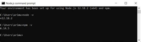cara install node js di windows kelas programmer