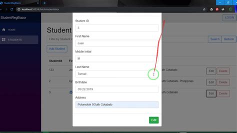 blazor simple crud operations without using entity