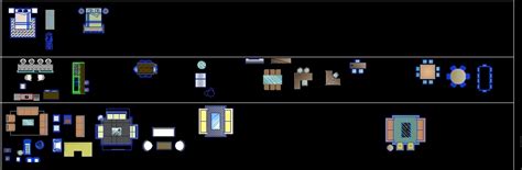 MobiliÁrio 2d Dwg Block For Autocad • Designs Cad